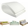 Quest-Mart White High Density Foam Chair Pads Cut to Size - Premium ...