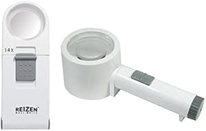 Amazon.com: 14x Handheld and Stand Magnifier Combo Kit : Health & Household