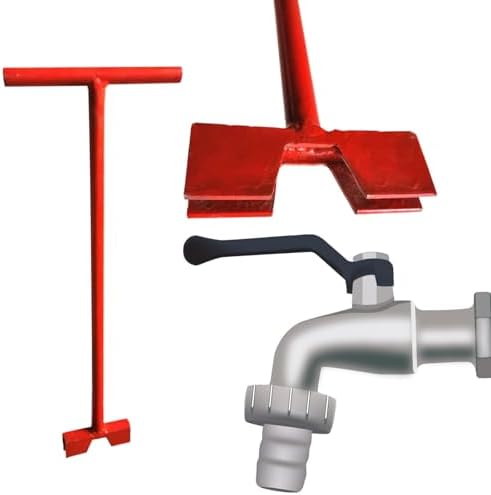 Extended Reach Flathead Valve Stem Wrench Tool - 59" Long Shank T ...