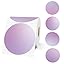 Amazon.com : Yeachlaing 3 Inch Purple Round Thermal Sticker Labels ...