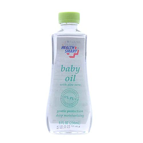 Amazon.com: Health Smart Baby Oil with Aloe Vera 100% Pure Sensitive ...