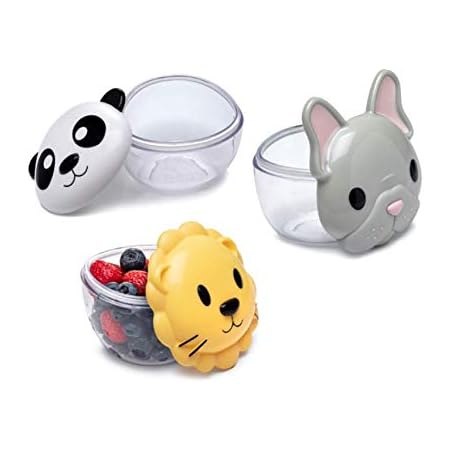 Amazon.com : melii Snap & Go Baby Food Storage Containers with lids ...