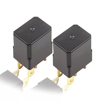 Amazon.co.jp: ACM33221 自動車用リレー代替品 2個 CM1A-R-12V-H78 UM4667730 M19 12V 4 ...