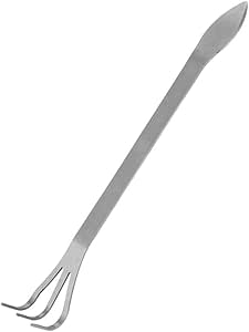 Amazon.com: Occus Stainless Steel Root Rake 3-Prong Loosen Soil Bonsai ...