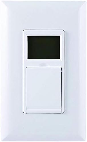 Amazon.com: GE SunSmart Digital in-Wall Timer, Daily ON/Off Times ...