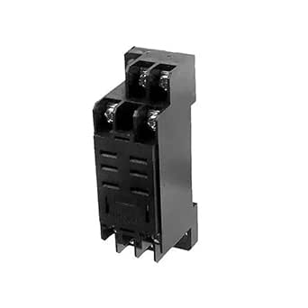 Amazon.com: DTF-08A 10A 250VAC 8 Pin DIN Rail Power Relay Socket Base ...