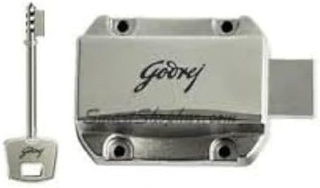 Godrej Supernova Pin Cylinder Wardrobe Lock, Steel Nickel Plated Lock ...