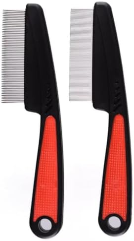 Amazon.com : Msloosily 2 Pieces Dandruff Comb, Stainless Steel Fine ...