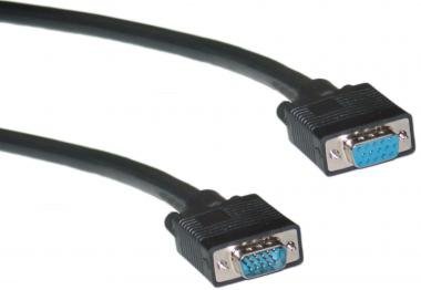 Amazon.com: HD15 (SVGA) Male / HD15 (SVGA) Female, Coaxial, No Ferrite ...