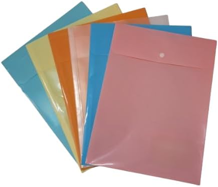 WHNOATOC Document Holder Envelope Folder,File Storage Bag with Snap ...