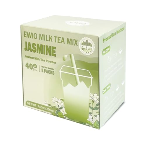 Milk Tea Mix Jasmine Flavor Instant Milk Tea Powder 40g x5 Packs