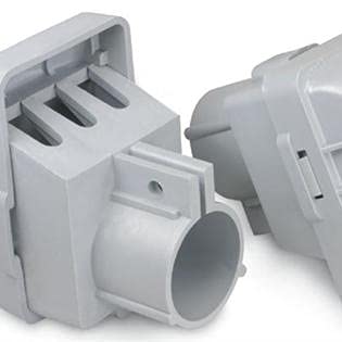 Morris 21782 PVC Entrance Cap, Conduit Mount, 1/2" Size: Conduit ...