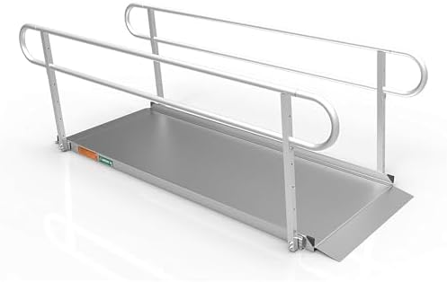 Amazon.com: Silver Spring Aluminum Wheelchair Access Ramp with ...