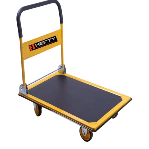 Hefty Foldable Platform Hand Push Truck Hand carts & trolleys (300kg ...