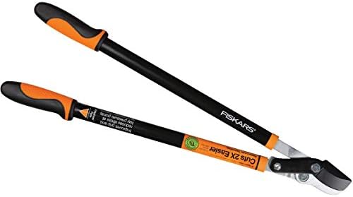 Amazon.com : Fiskars 28" Power-Lever Garden Bypass Lopper and Tree ...