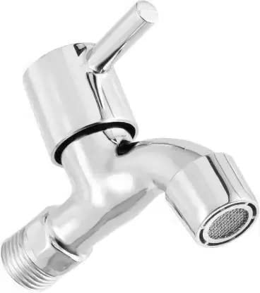 Spazio Stainless Steel Turbo Collection Bib Cock Tap for Bathroom ...