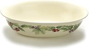 Amazon.com | Jamberry by Pfaltzgraff, Stoneware Vegetable Bowl, Oval ...