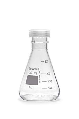 Conical Flask With Screw Cap, Material: Pc Autoclavable-Pack Of-6 ...