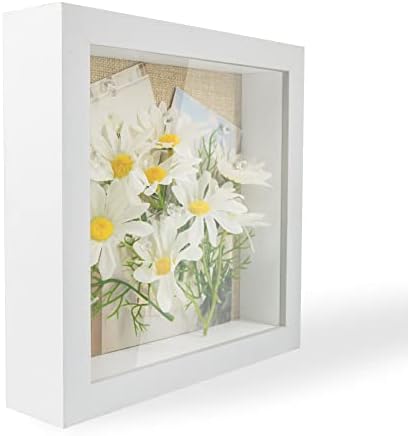 ZEONHEI 2 Pack 8.5 x 8.5 Inch 3D Shadow Box Frame, Deep Picture Frames ...