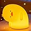 Okayera Cute Duck Lamp, Animal Silicone Night Light with Portable USB ...