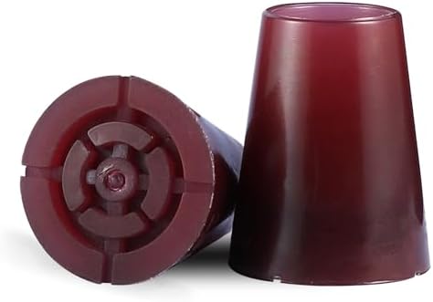 Amazon.com: Replacement Cane Tips, Black, 1 inch : Health & Household