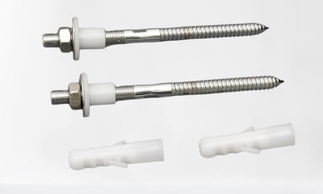 Prismatic Stainless Steel Rack Bolt Set for Wash Basin Fixing on Wall ...