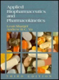 Applied Biopharmaceutics and Pharmacokinetics: Leon Shargel ...
