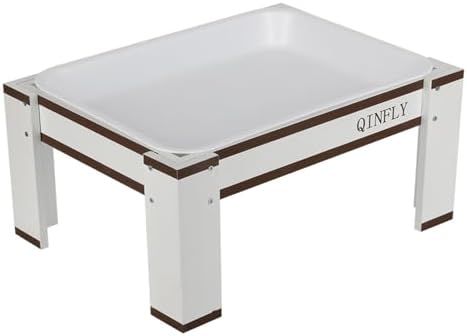 Amazon.com : SARANICE Chicken Feeder Picnic Table Bench Poultry Feeder ...