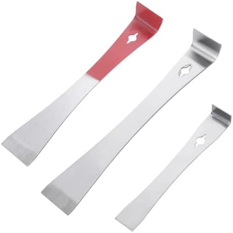 3 PCS Stainless Steel Pry Bar Scraper, Hive Tool Beekeeping,Steel ...