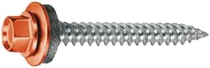 Spax 4981850450406 Trufast 9-by-1-1/2-Inch Hex Head Metal Building ...