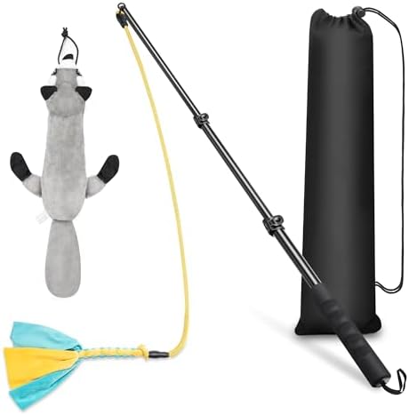 KOXXUD Flirt Pole Dogs, Dog Flirt Pole Extra Strong for Large Medium ...