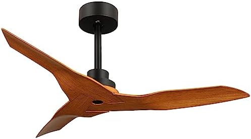 Amazon.com: KAPOEFAN 42 Inch Outdoor Ceiling Fan No Light, 3 Blade ABS ...