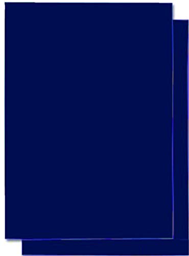CVANU Premium Pack of 75 Sheets Bochum Blue Color Art Papers A4 ...