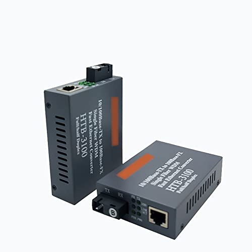Buy Single Mode Fiber Transceiver, 20Km Single-Mode Single-Fiber ...