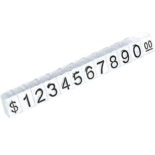 Buy MOCOHANA10 Sets Adjustable Removable Mini Cube Dollar Price Tag ...