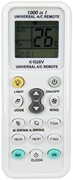 Amazon.com: K-1028V Universal Air Conditioner Remote Control for LG ...