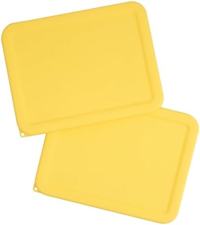 Amazon.com: Sophico 11 Cup Rectangle Silicone Storage Cover Lids ...