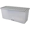 EXTRA LARGE CLEAR PLASTIC STORAGE BOX WITH LID 133 LITRE : Amazon.co.uk ...