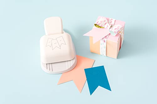 We R Memory Keepers 3 in 1 Punch WE R Banner, Metal Plastic, White ...