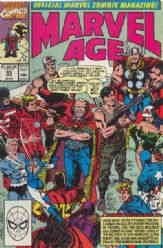 Amazon.com: Marvel Age, Edition# 93: Marvel: Books