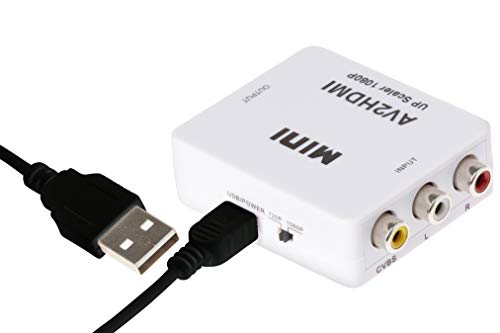 Nikkai RCA to HDMI Converter 1080p 60HZ Upscaler – BigaMart