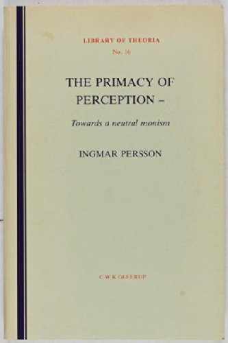 neutral monism - PhilosophyProfessor.com