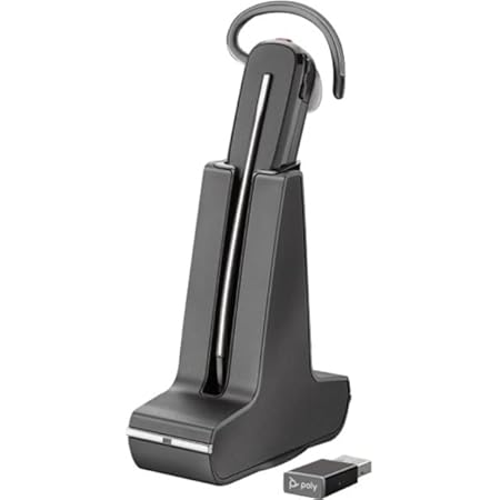Amazon.com: Poly (Plantronics + Polycom) Savi 440 Wireless DECT Headset ...
