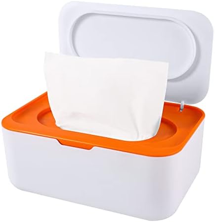 Wipes Dispenser Case, Baby Wet Wipes Box Tissue Storage Box Case with ...