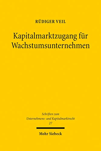 Kapitalmarktzugang für Wachstumsunternehmen: Reformen aus ...