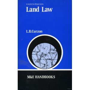 Land Law (Handbook Series): Leslie B. Curzon: 9780712112598: Amazon.com ...