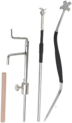 Amazon.com: BQLZR Violin Wood Sound Post w/Setter Tool & Gauge ...
