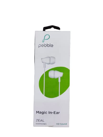 Pebble Magic in Ear | ZEAL Earphone HD Sound | in BULIT MIC | Sweat ...