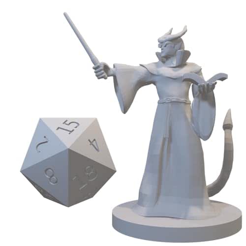 Amazon.com: Wizard Miniatures for DND Pathfinder RPG Unpainted Resin ...