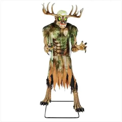 Amazon.com: Halloween Animatronic Prop 7.5 ft. Animated Marsh Monster ...